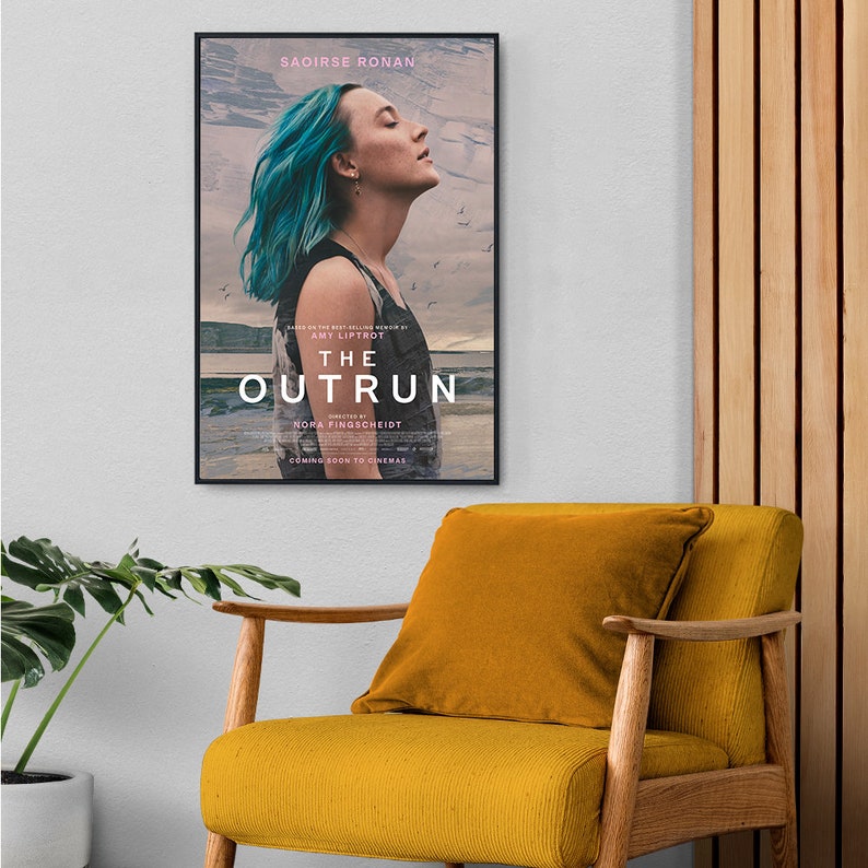 The Outrun 2024 Movie Poster, Vintage Poster, Movie Art Printing, Wall ...