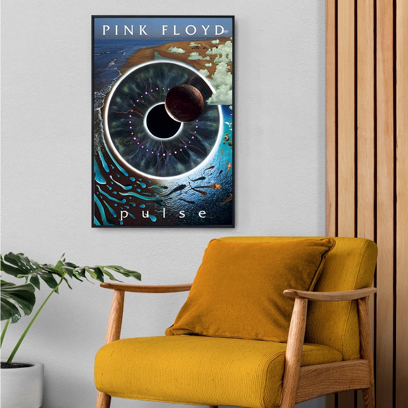 Pink Floyd Pulse Movie Poster, Vintage Poster, Movie Art Printing, Wall ...