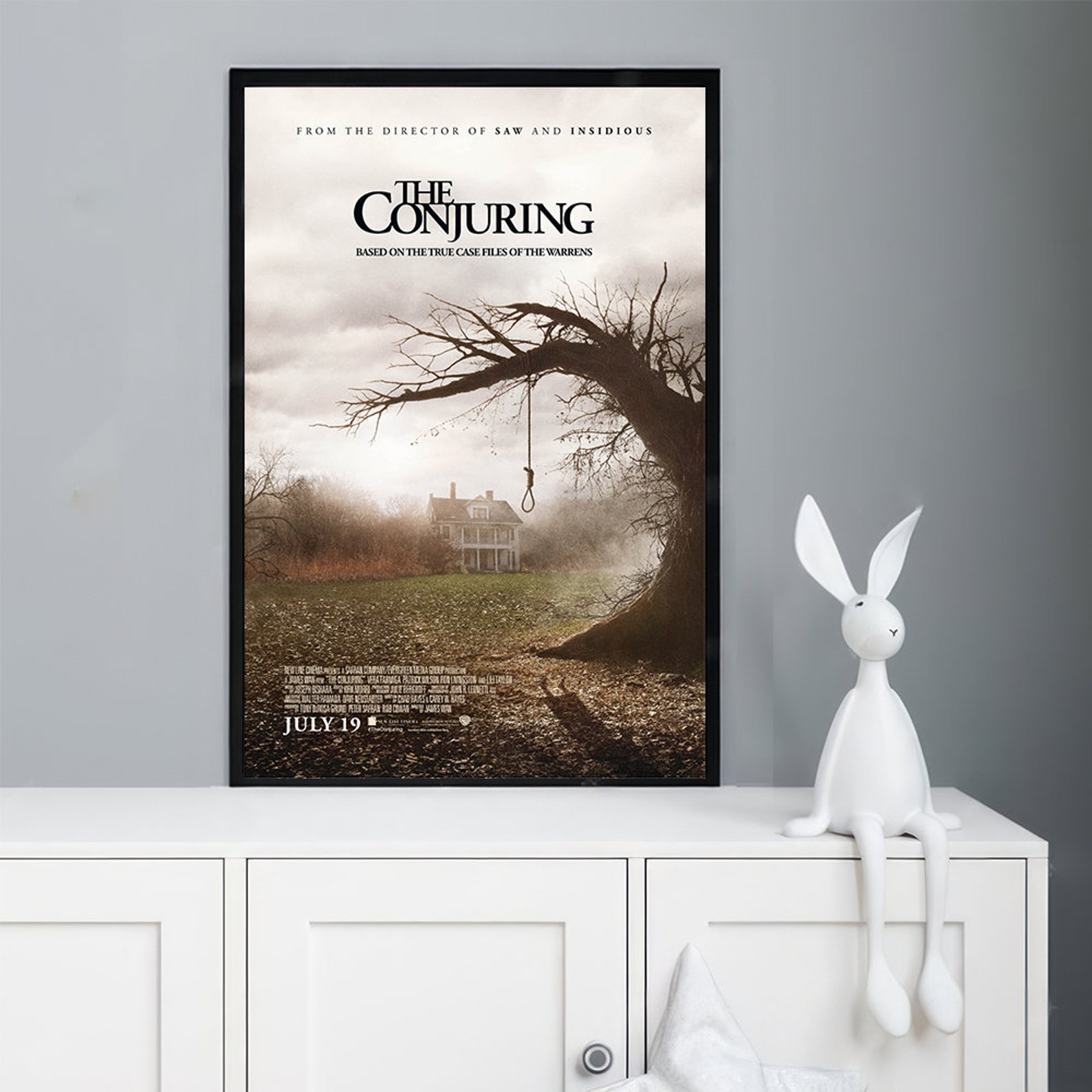 The Conjuring Movie Poster, Vintage Poster, Movie Art Printing, Wall ...