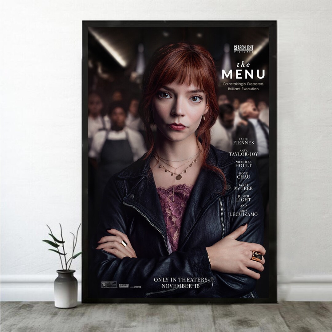 The Menu Movie Poster, Vintage Poster, Movie Art Printing, Wall Art ...