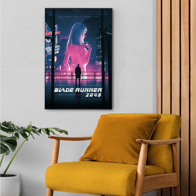 Blade Runner 2049 Movie Poster, Vintage Poster, Movie Art Printing ...