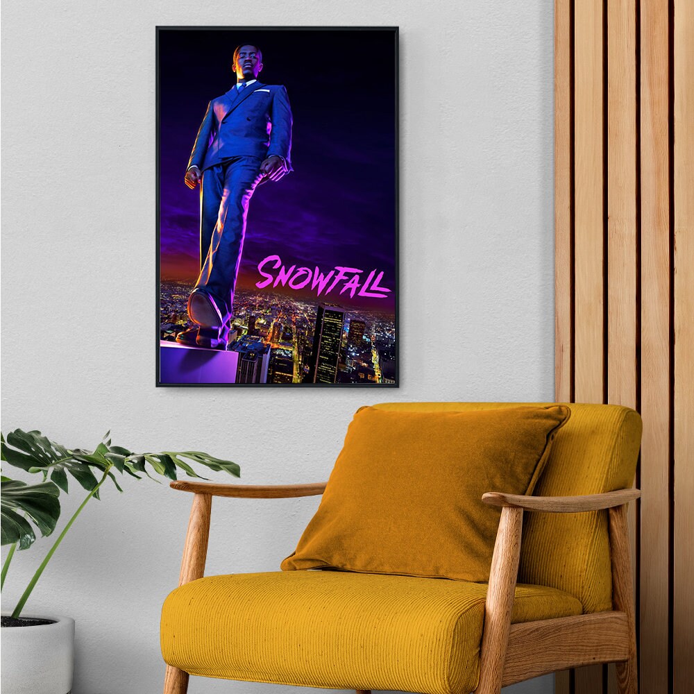 Snowfall Movie Poster, Vintage Poster, Movie Art Printing, Wall Art ...