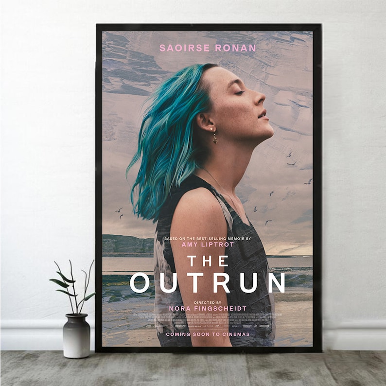 The Outrun 2024 Movie Poster, Vintage Poster, Movie Art Printing, Wall ...