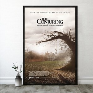 The Conjuring Movie Poster, Vintage Poster, Movie Art Printing, Wall ...
