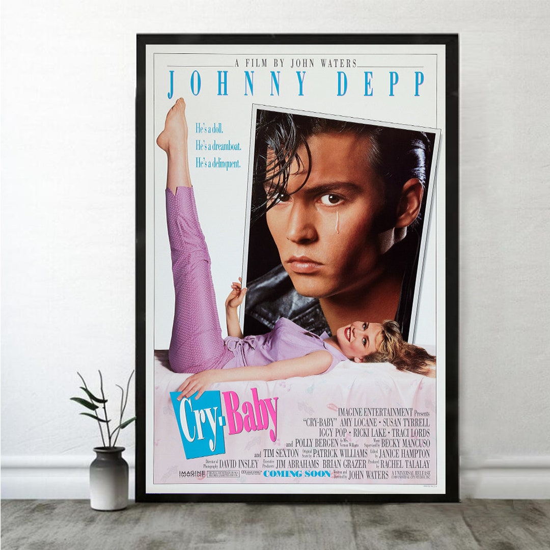 Cry-baby Movie Poster, Vintage Poster, Movie Art Printing, Wall Art ...