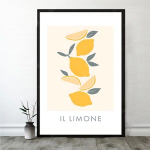 When Life Gives You a Lemons, Make Lemonade Poster, Lemon Abstract ...