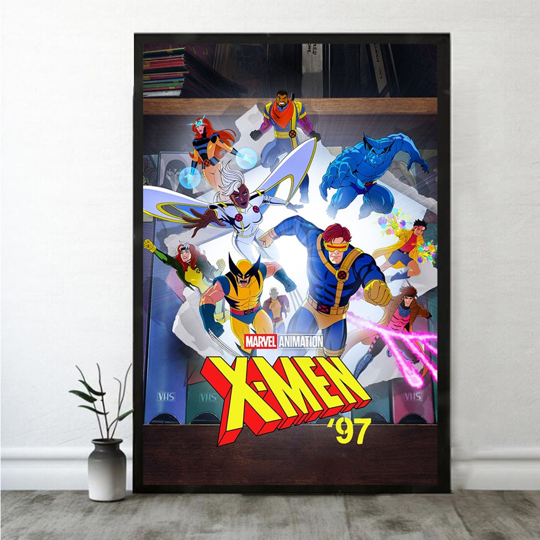 X-men '97 Movie Poster, Vintage Poster, Movie Art Printing, Wall Art ...