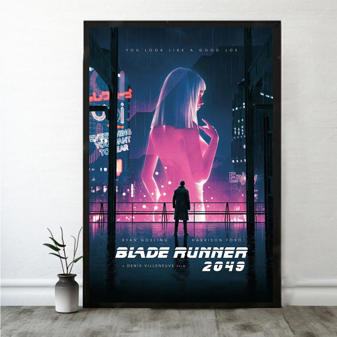 Blade Runner 2049 Movie Poster, Vintage Poster, Movie Art Printing ...