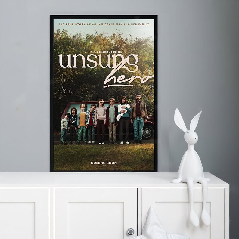 Unsung Hero 2024 Movie Poster, Vintage Poster, Movie Art Printing, Wall ...