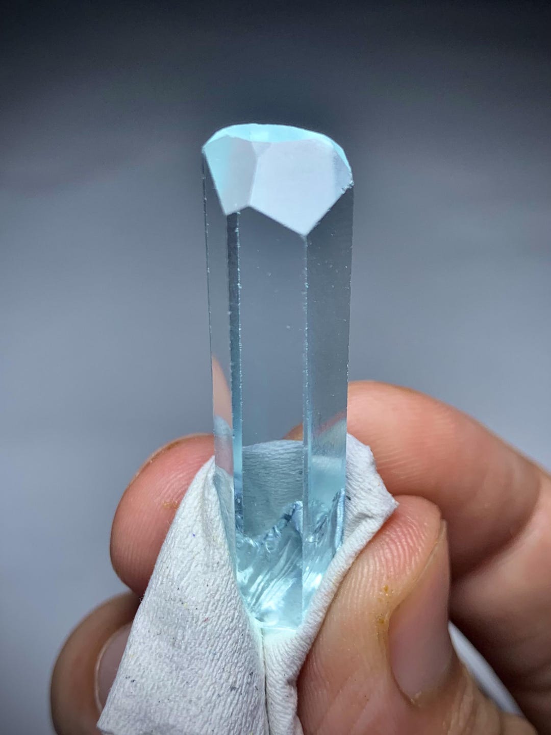 Natural Aquamarine Crystal | Loop Clean Blue With Multiple Terminations ...