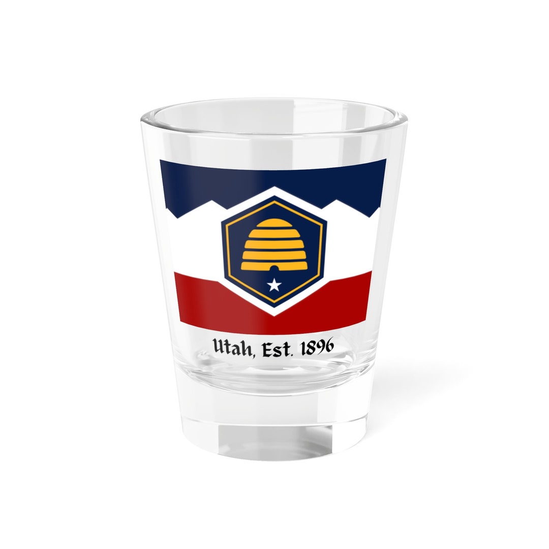 Utah Shot Glass, 1.5oz - Etsy