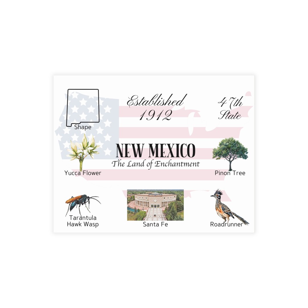 New Mexico - Postcard Bundles (envelopes Not Included) - Etsy
