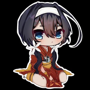 Bungou Stray Dogs Cute Chibi Stickers | BSD - Etsy