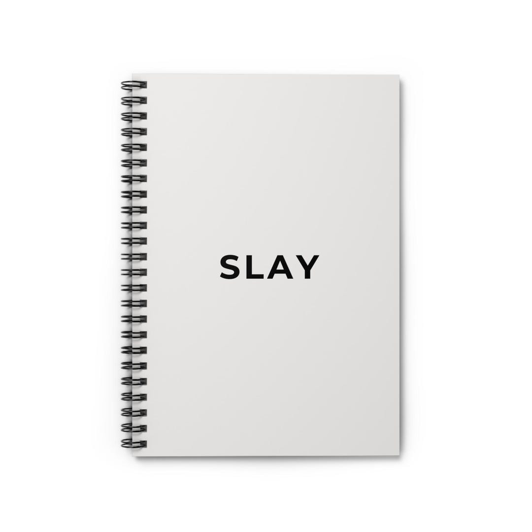 Spiral Notebook - Ruled Line, Slay Journal for Women, Empowering ...