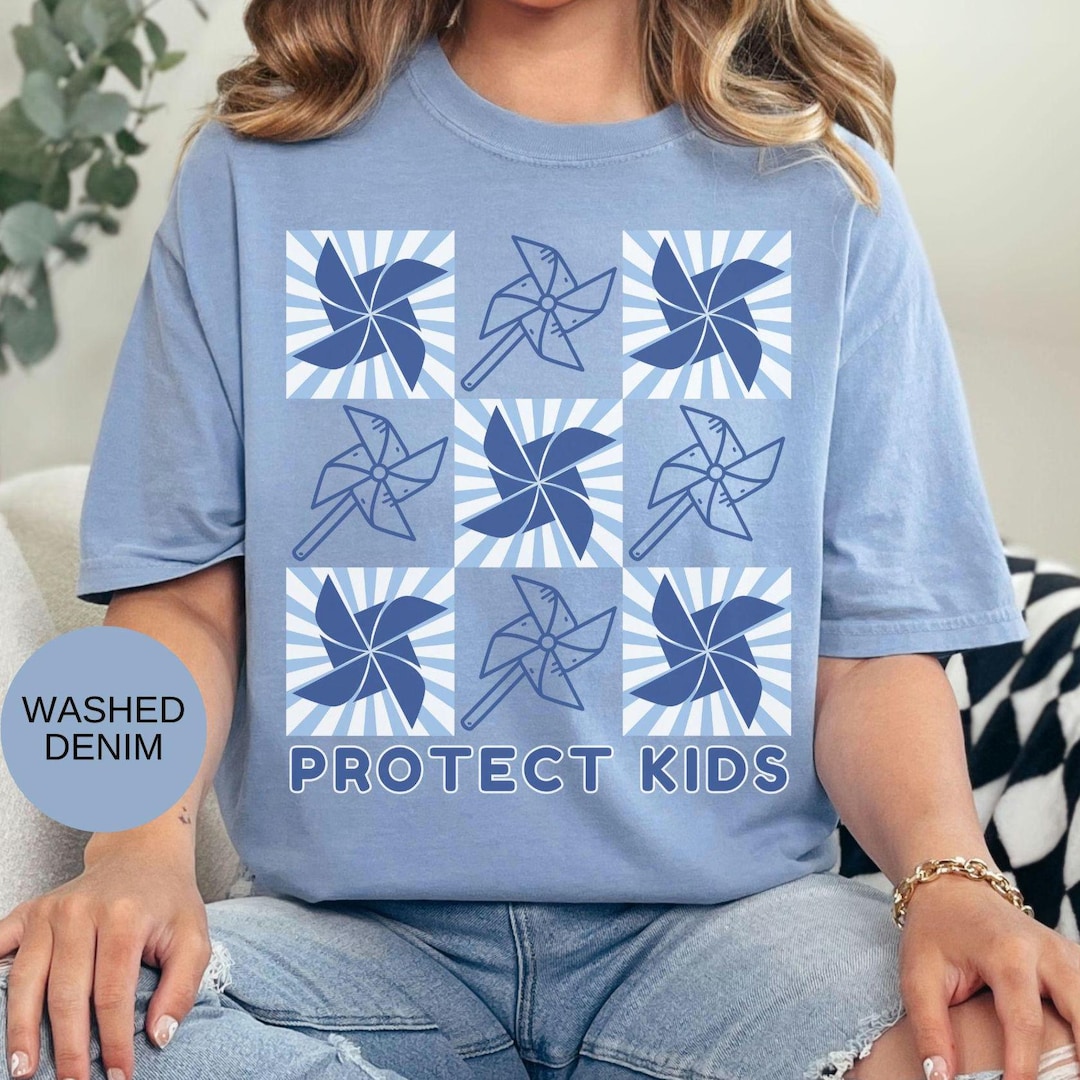 Child Abuse Prevention Awareness Month Shirt With Pinwheel April We ...