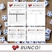 Bunco Score Sheets Party Pack - Etsy