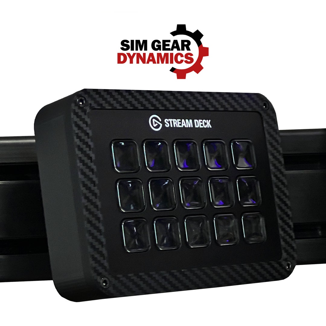 Stream Deck Enclosure Fully Adjustable Mount for Sim Racing / Flight ...