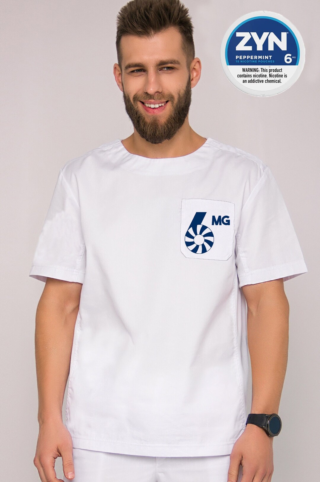 6mg Peppermint Zyn Shirt, Funny College Shirt, Zyn Shirt, Party Shirt ...