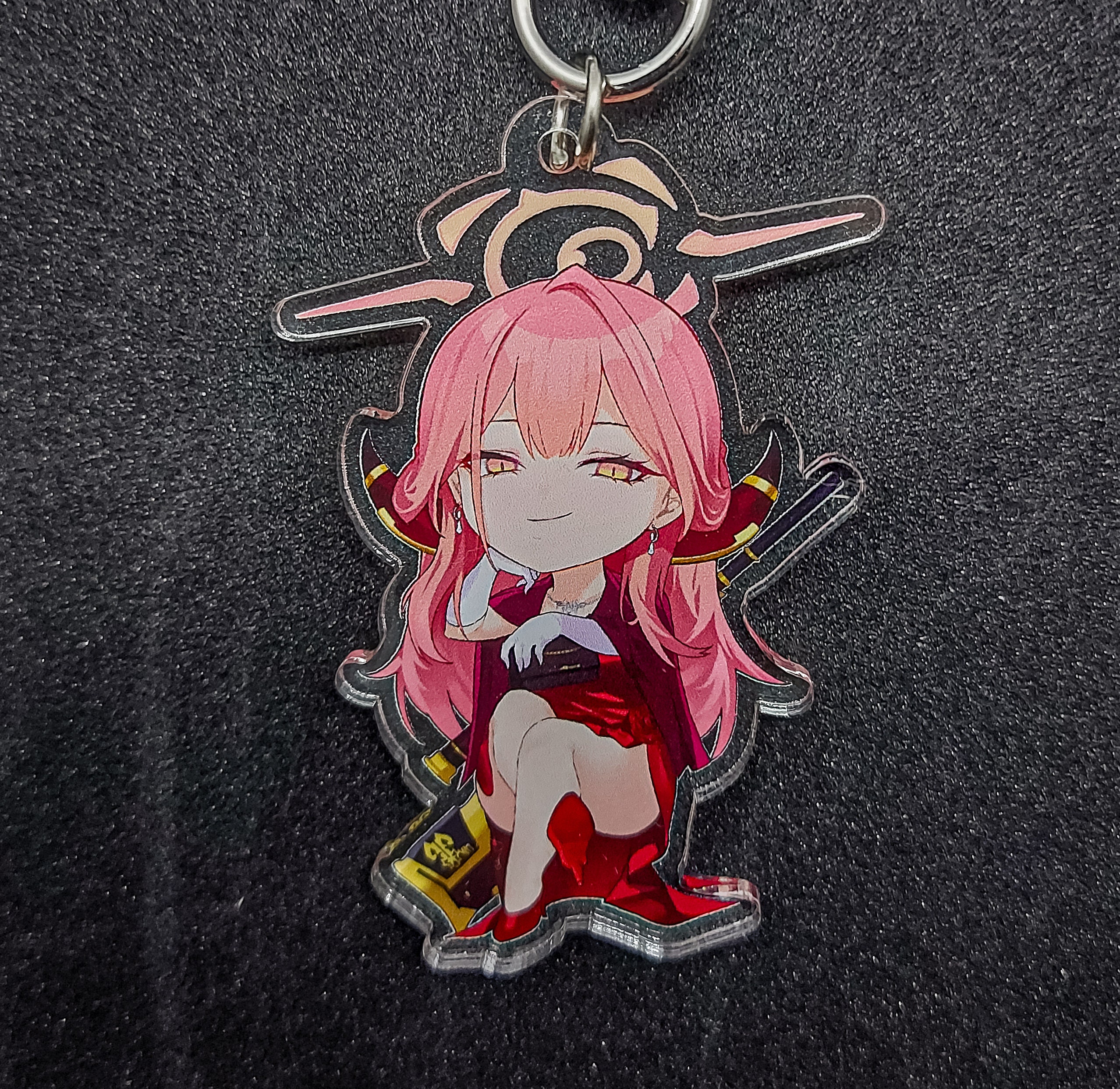 Blue Archive Keychain | Acrylic Keychain Charm L Yuuka,hibiki,arona ...