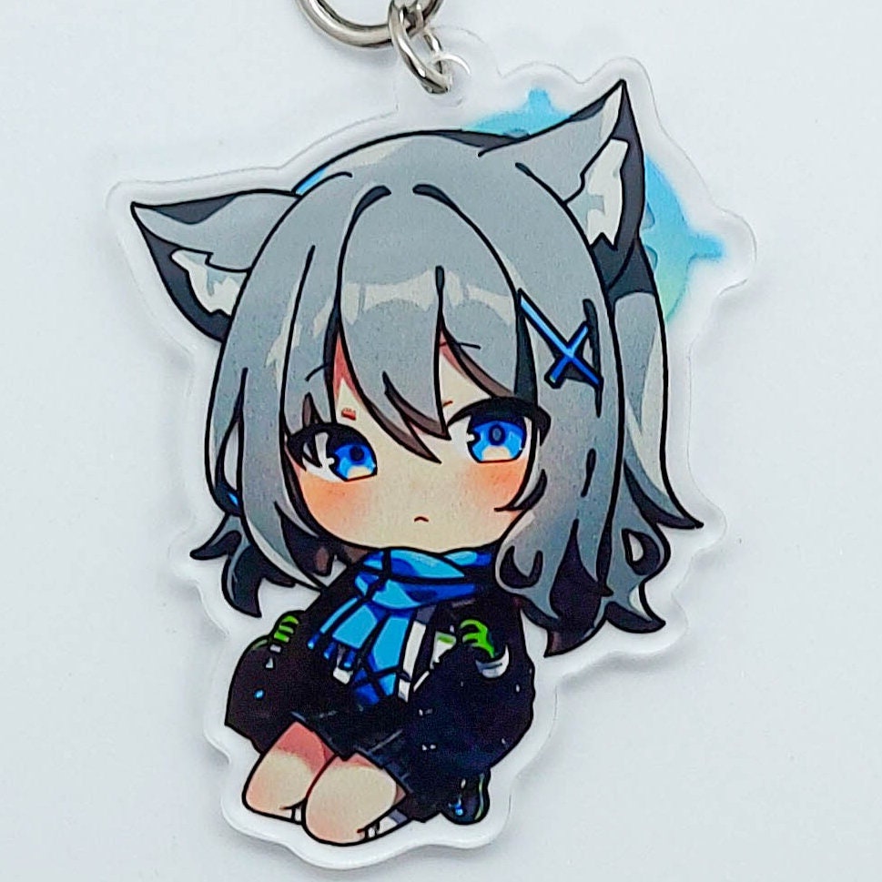 CLEARANCE Blue Archive Keychain: Abydos High School, Double-sided ...