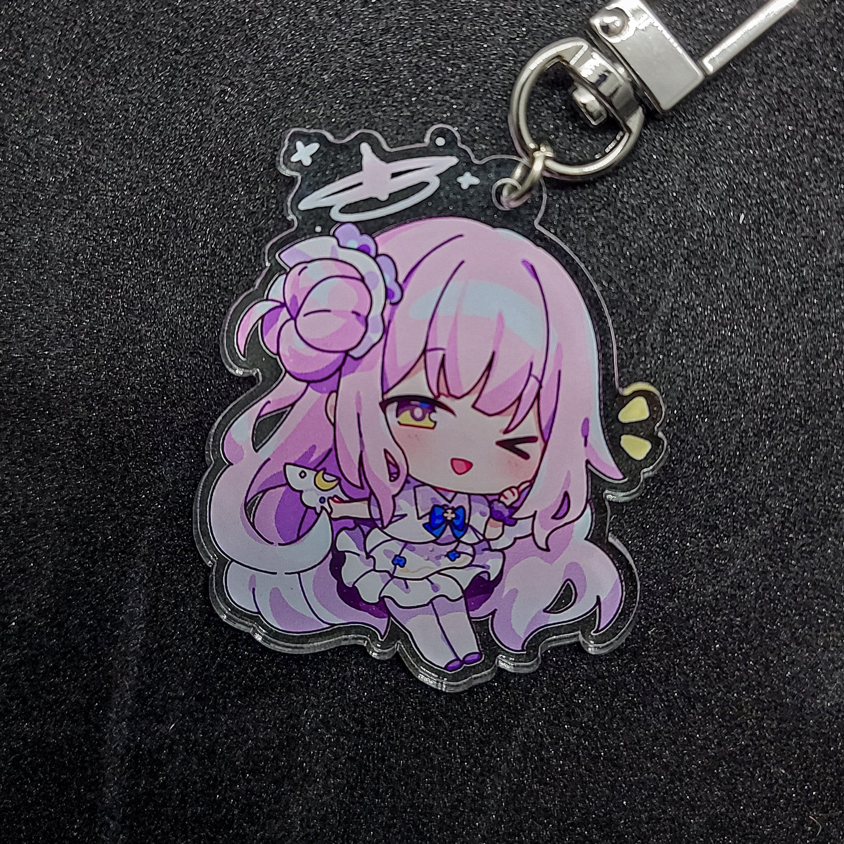 Blue Archive Keychain | Acrylic Keychain Charm L Yuuka,hibiki,arona ...