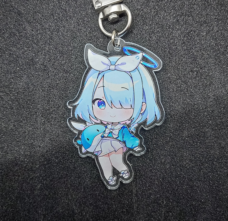 Blue Archive Keychain | Acrylic Keychain Charm L Yuuka,hibiki,arona ...