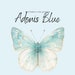 Watercolor Adonis Blue Clipart | Butterfly Collection - 10 Digital PNG ...