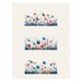Watercolor Floral Clipart | Blue and Pink Flower Backgrounds (digital ...