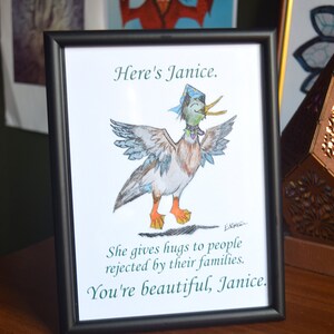 Animal Allies - Janice Art Print - Etsy