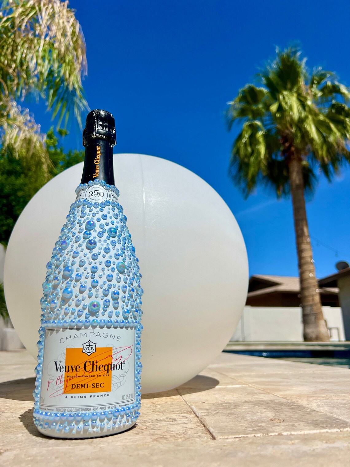Custom Veuve Champagne 750ml Bottle - Etsy