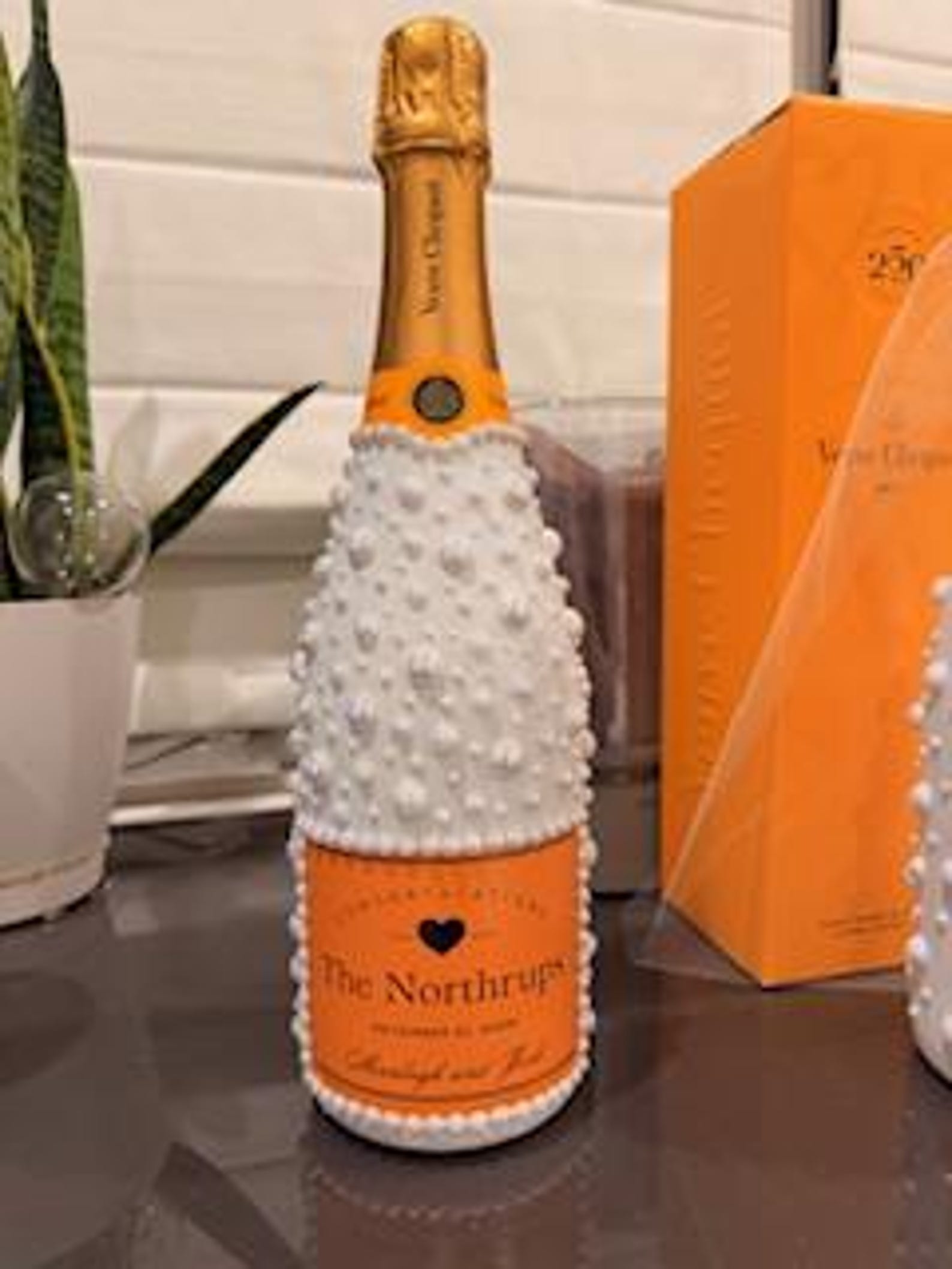 Custom Bridal Veuve Champagne 750ml Bottle - Etsy