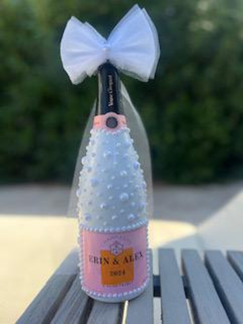 Custom Bridal Veuve Champagne 750ml Bottle - Etsy