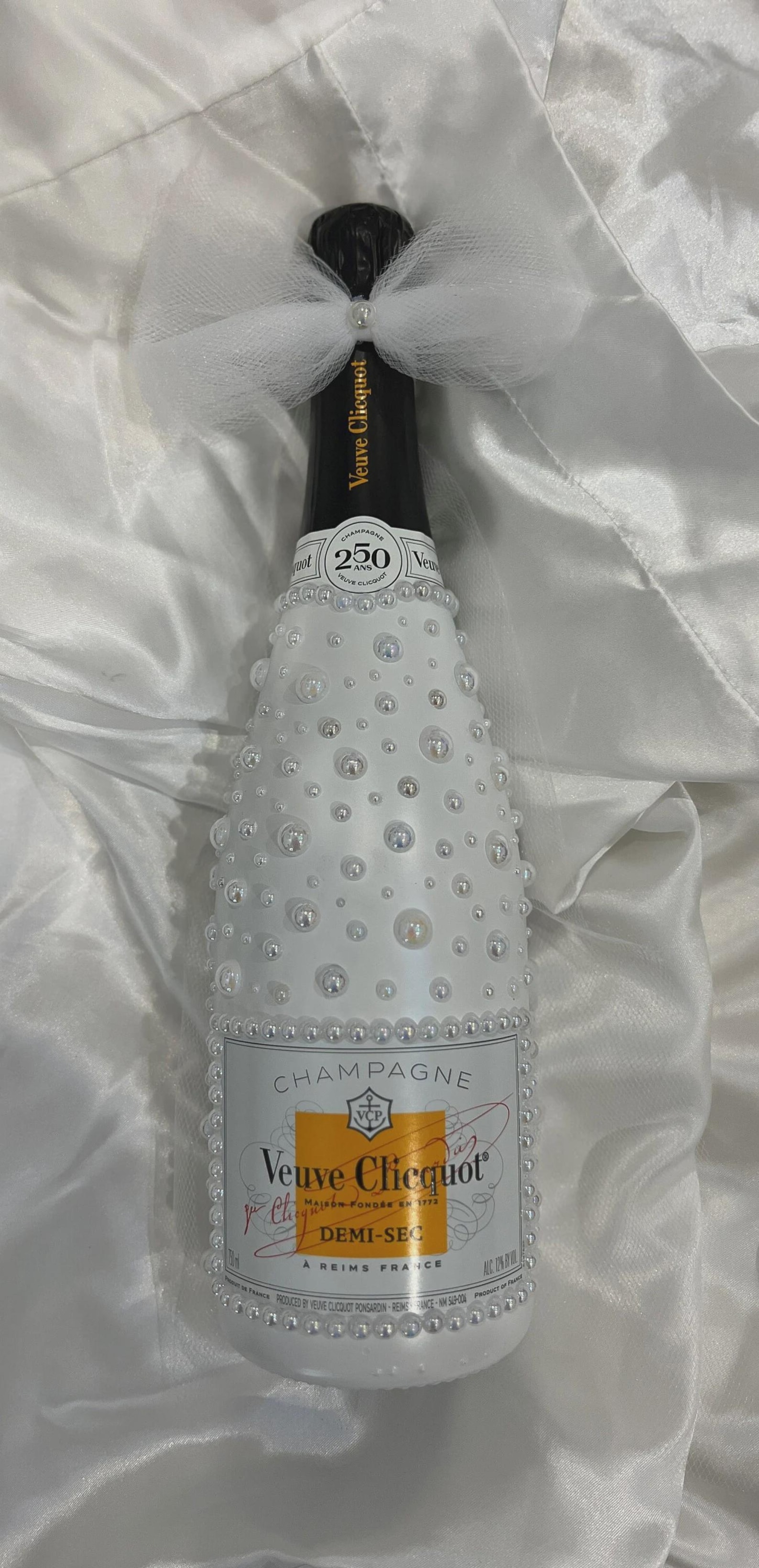 Custom Bridal Veuve Champagne 750ml Bottle - Etsy