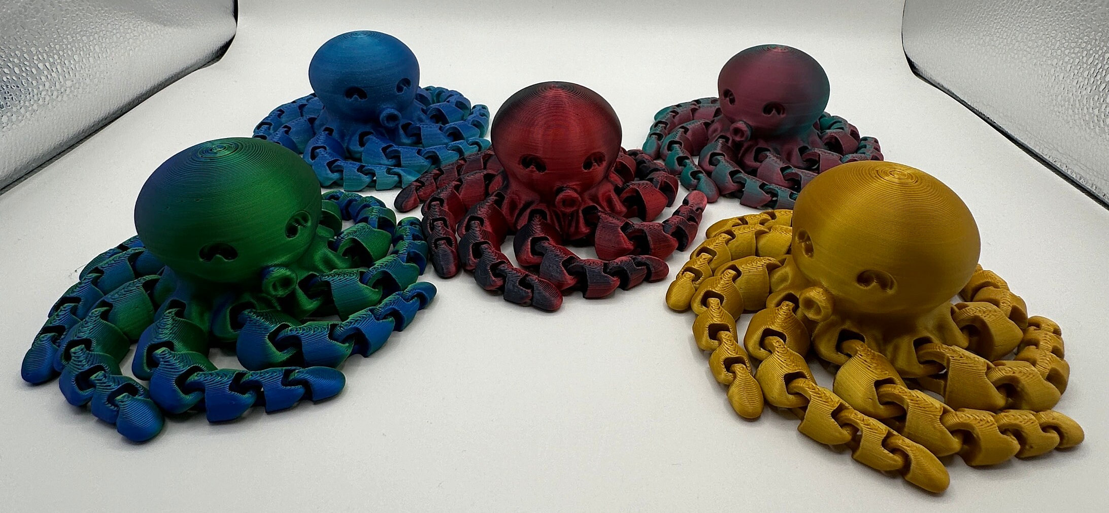 Wiggly Wonder: Fidget Octopus 3D Printed - Etsy