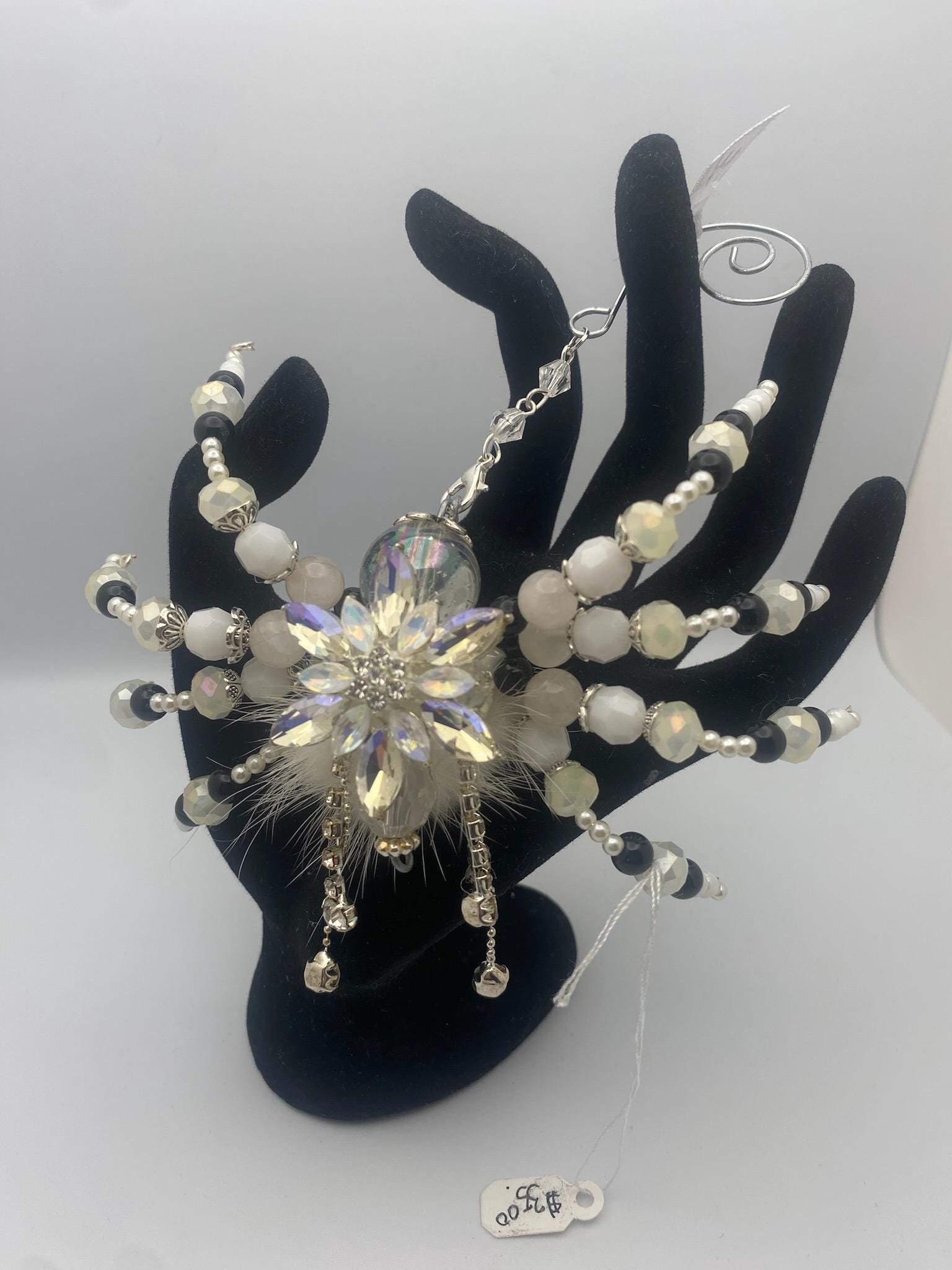 Beaded Spider - Ice - Etsy