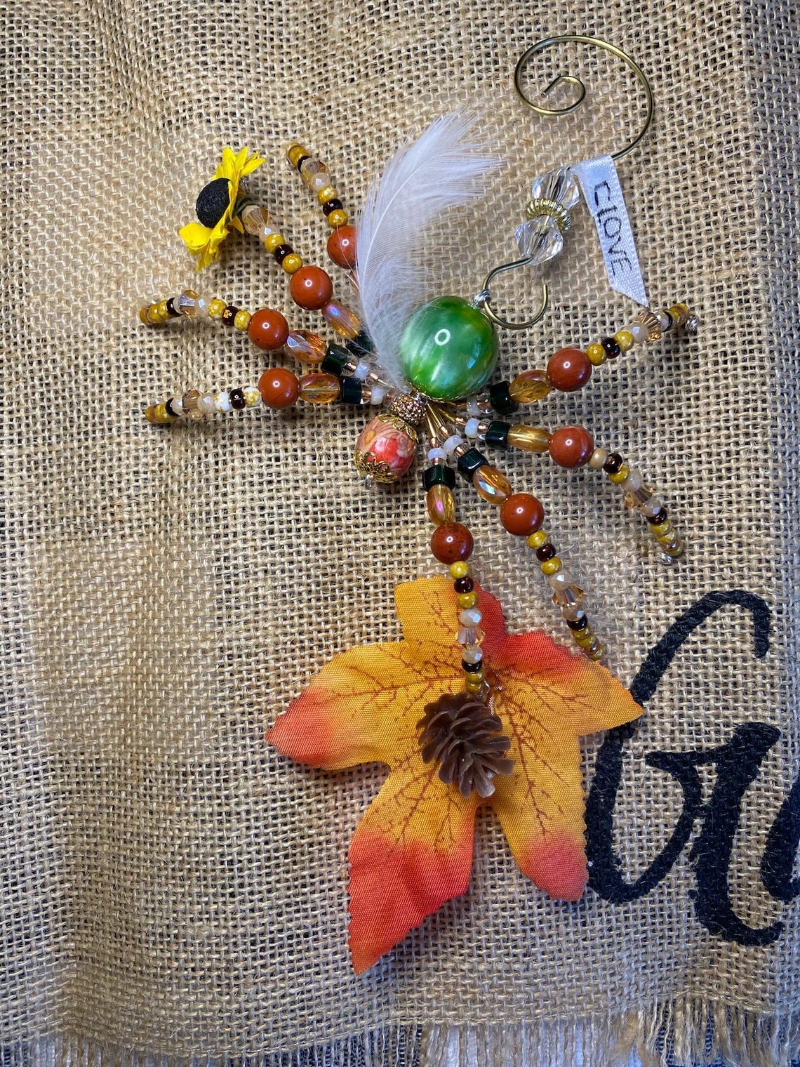 Beaded Spider - Clove - Etsy