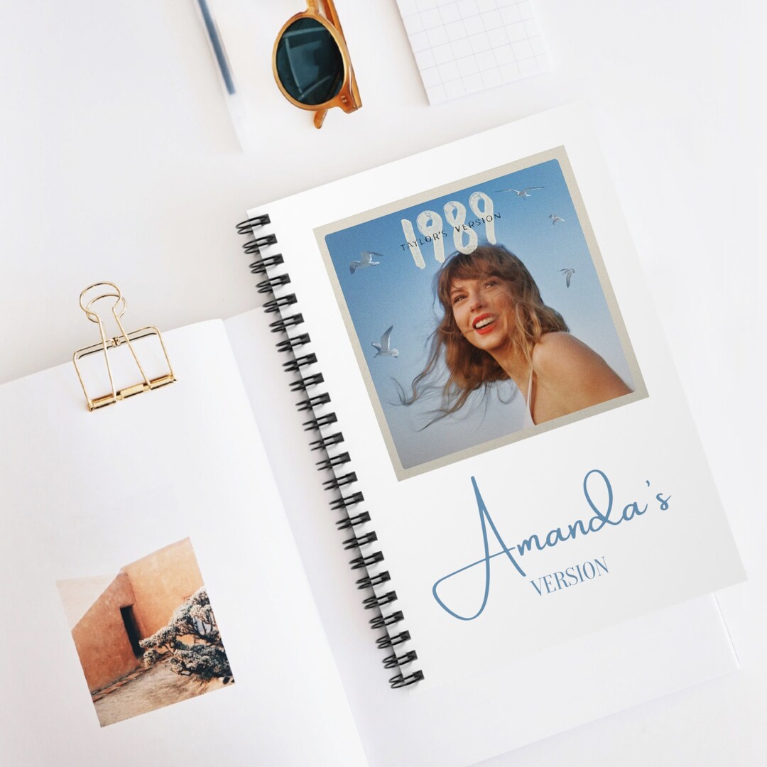 Personalized Taylor Swift Spiral Notebook Swiftie Notebook the Eras ...