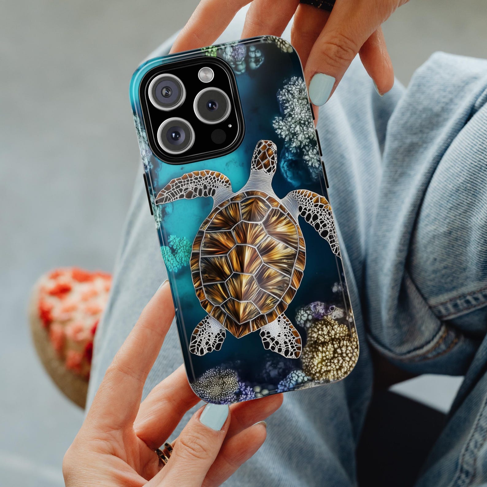 Sea Turtle Aesthetic Phone Case Coquette Phone Case Gift for Galaxy ...