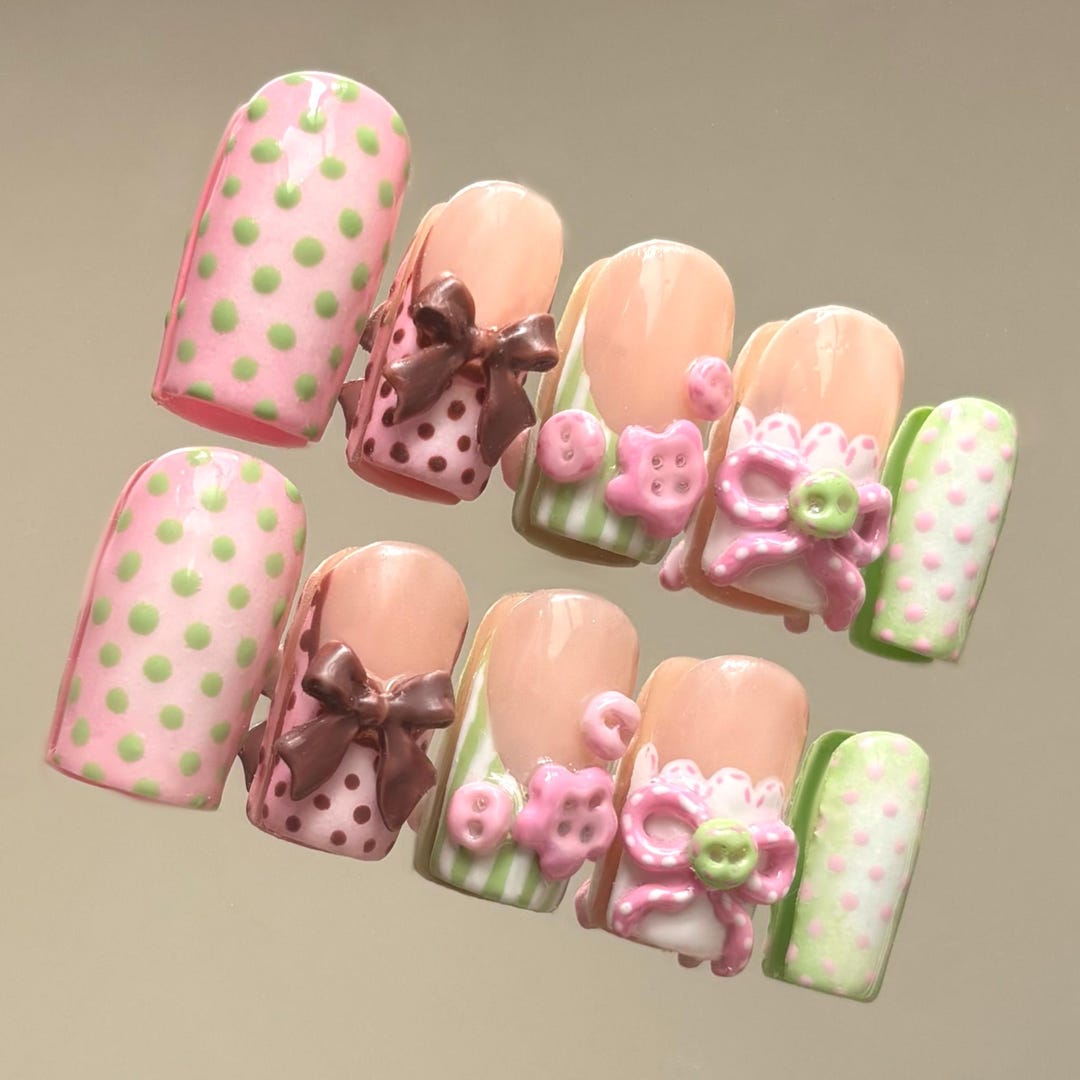 Bows & Buttons - Etsy