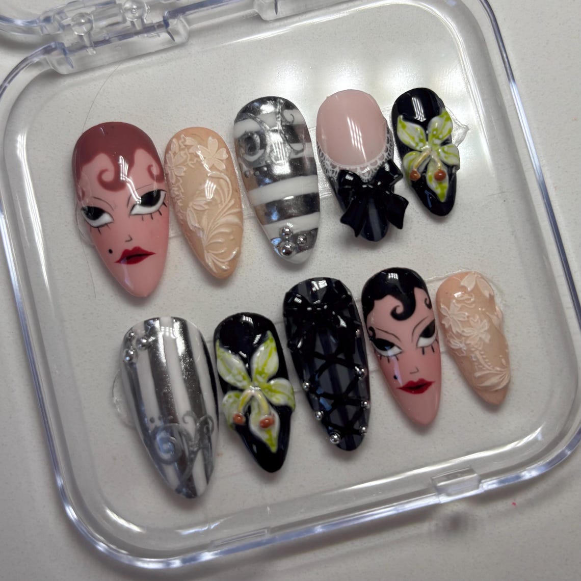 Lace & Lipstick - Etsy