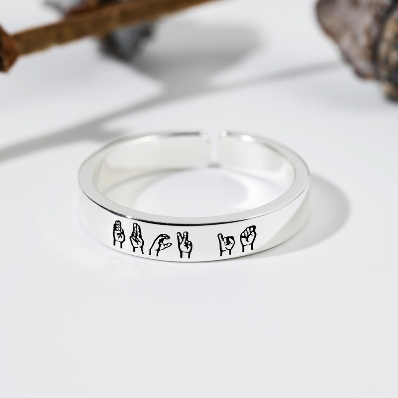 Asl Jewelry - Etsy