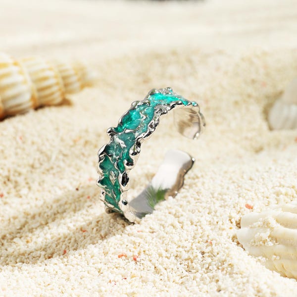 Ocean Rings - Etsy
