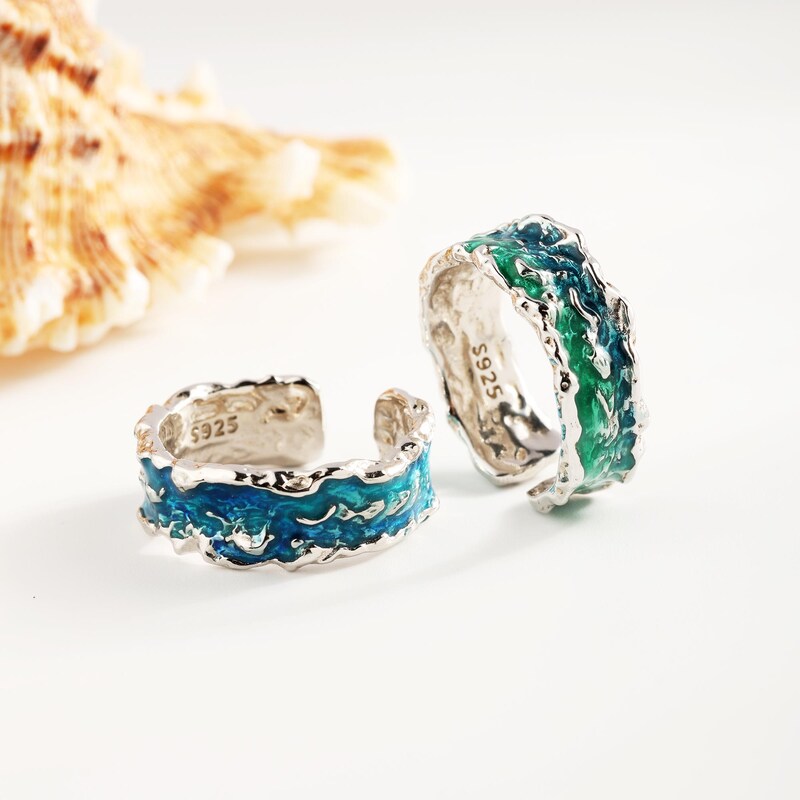 Ocean Ring - Etsy