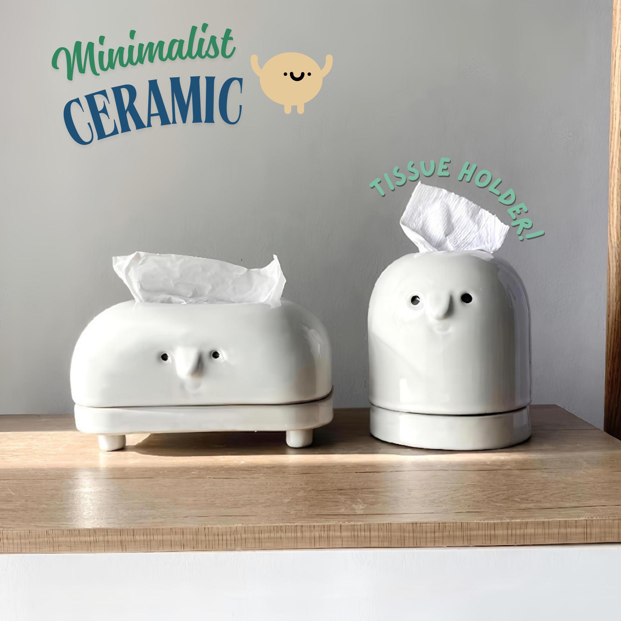 Tissue Holder Ceramic,ceramic Tissue Box,modern Tissue Holder, Tissue ...
