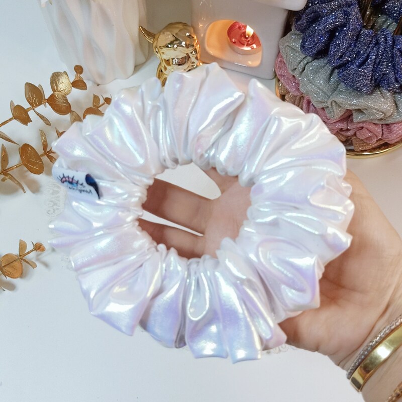 Pearl Scrunchie - Etsy