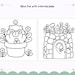 Cute Animal Pot Plant Coloring Pages | Bold and Easy Coloring Book ...