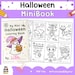 Halloween Mini Coloring Book | Printable Halloween Activity for Kids ...