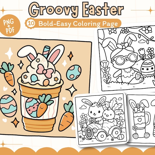 Flower Coloring Page - Etsy