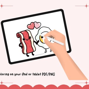 Perfect Match Food Coloring Pages | Bold and Easy Coloring Book ...