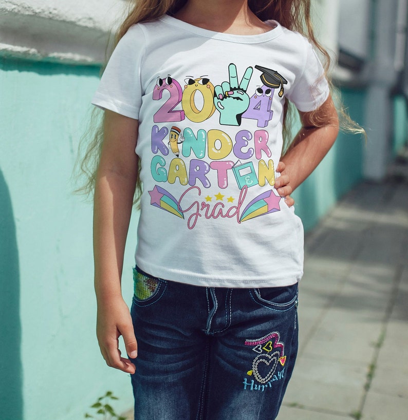 2024 Kindergarten Graduation Graduate Kids Boys Girls,kinder Graduate ...